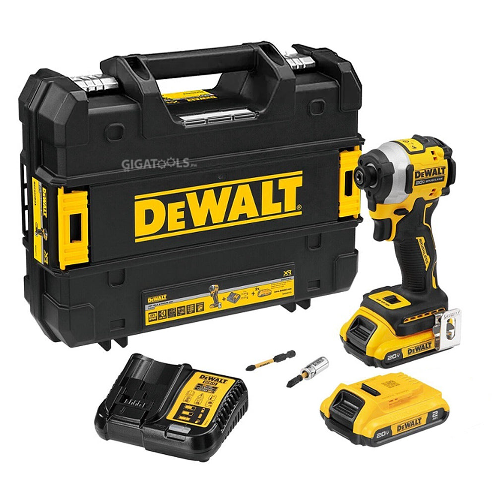 DeWalt DCF850D2A Cordless Brushless Impact Driver XR 18V/20V DCF850 Ki – GIGATOOLS Industrial Center