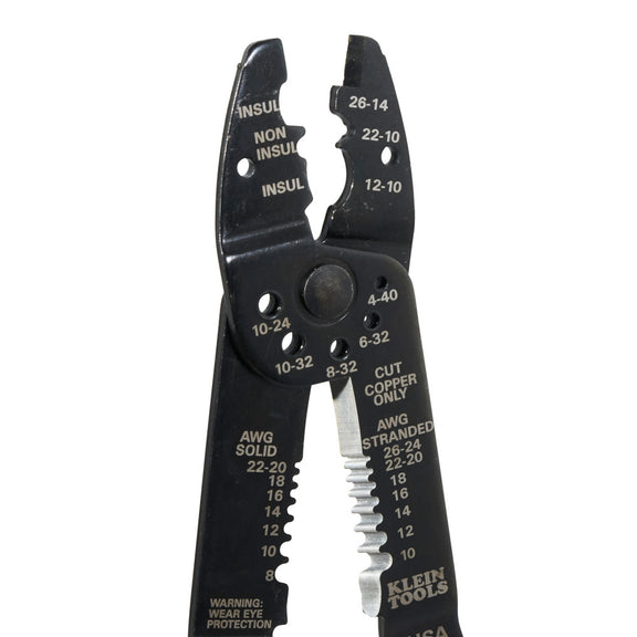 Klein USA Multi Tool, Stripper, Crimper, Wire Cutter, 8-22 AWG ...