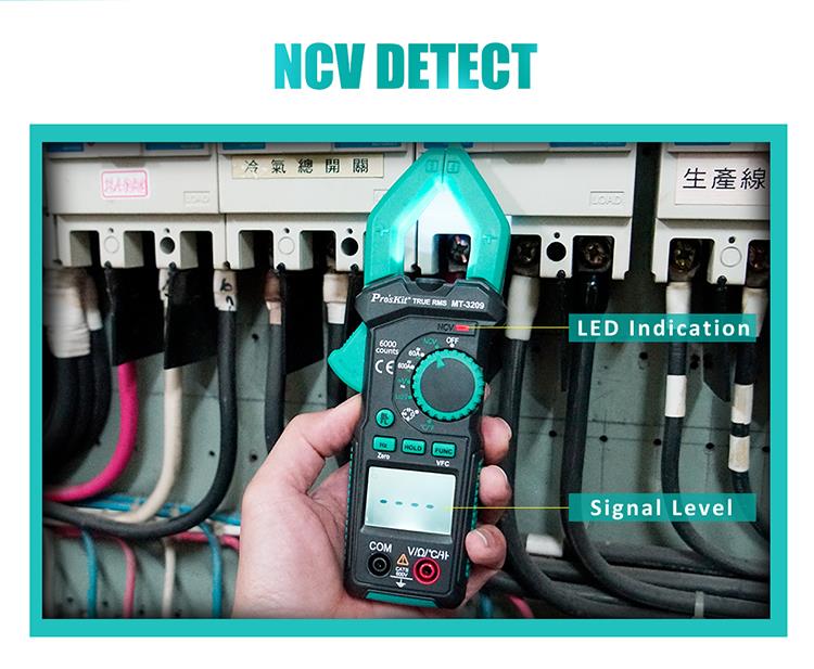 Pro'sKit 3-5/6 AC/DC Digital Clamp Meter – GIGATOOLS Industrial Center