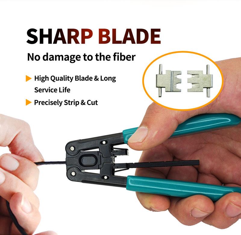 Pro'sKit Fiber Optic FTTH Drop Cable Stripper (Double Hole) – GIGATOOLS ...