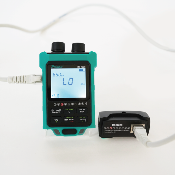 Pro'sKit Optical Power Meter and Tone Probe Kit – GIGATOOLS Industrial ...