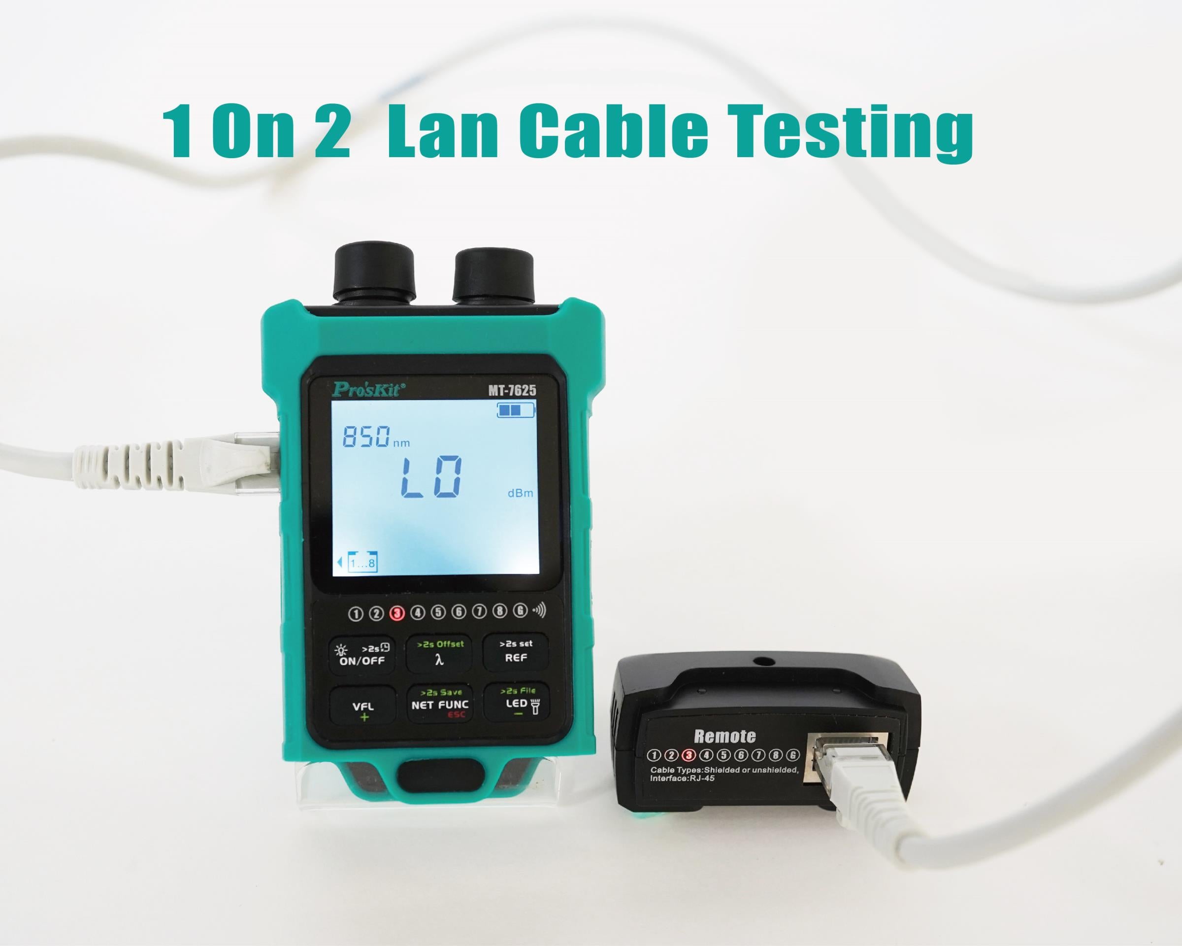 Pro'sKit Optical Power Meter and Tone Probe Kit – GIGATOOLS Industrial ...
