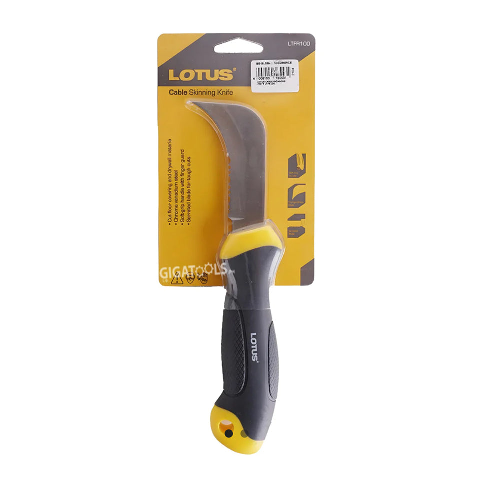 Lotus LTFR100 Cable Skinning Knife – GIGATOOLS Industrial Center