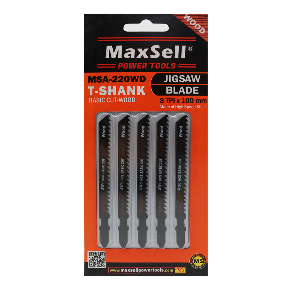 Maxsell MSA-220WD T-Shank Jigsaw Blade – GIGATOOLS Industrial Center