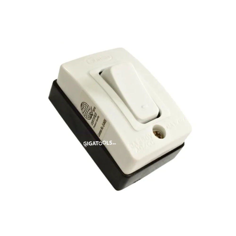Surer 407 1-Way Surface Rectangular Switch 5A 250V – GIGATOOLS ...