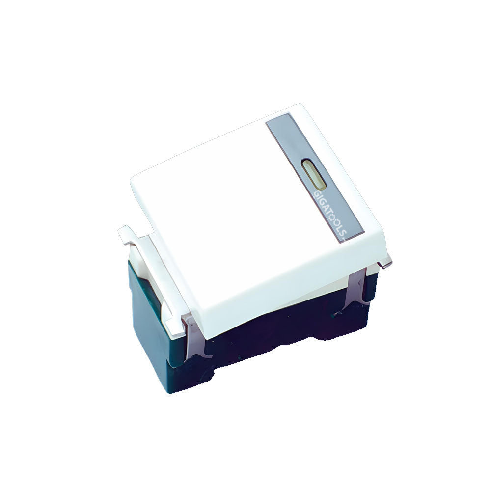 Surer 423 1-Way Solid Color Wide Luminuous Light Switch (B) 10A 250V ...