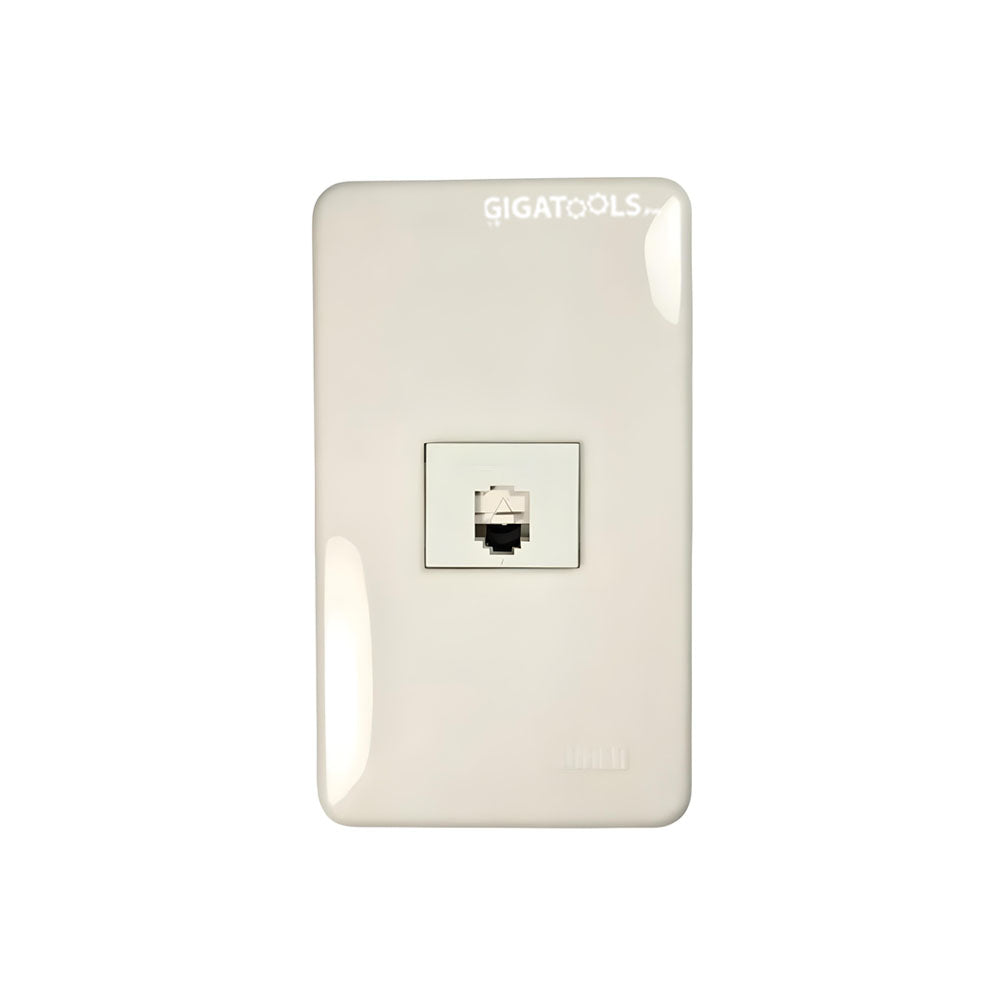 Surer 1388 1 Gang Telephone Jack With Plate (DIY Series) – GIGATOOLS ...
