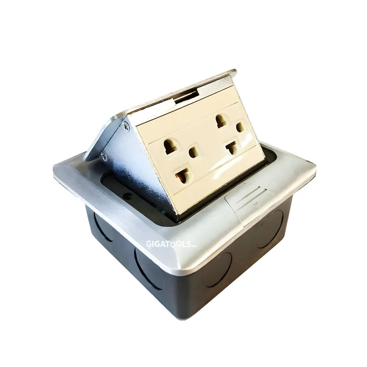 Surer Aluminum Pop-Up Floor Outlet 10A 250V – GIGATOOLS Industrial Center