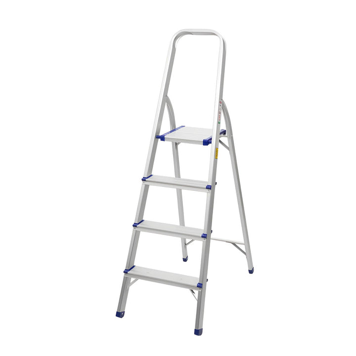 KRUGER Aluminum Step Ladder With Handrail & Platform 330LB/150Kg ...