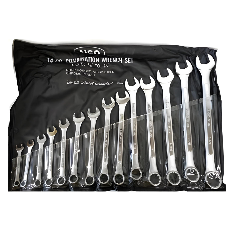 Aigo Combination Wrench Set (Made in Japan) – GIGATOOLS Industrial Center