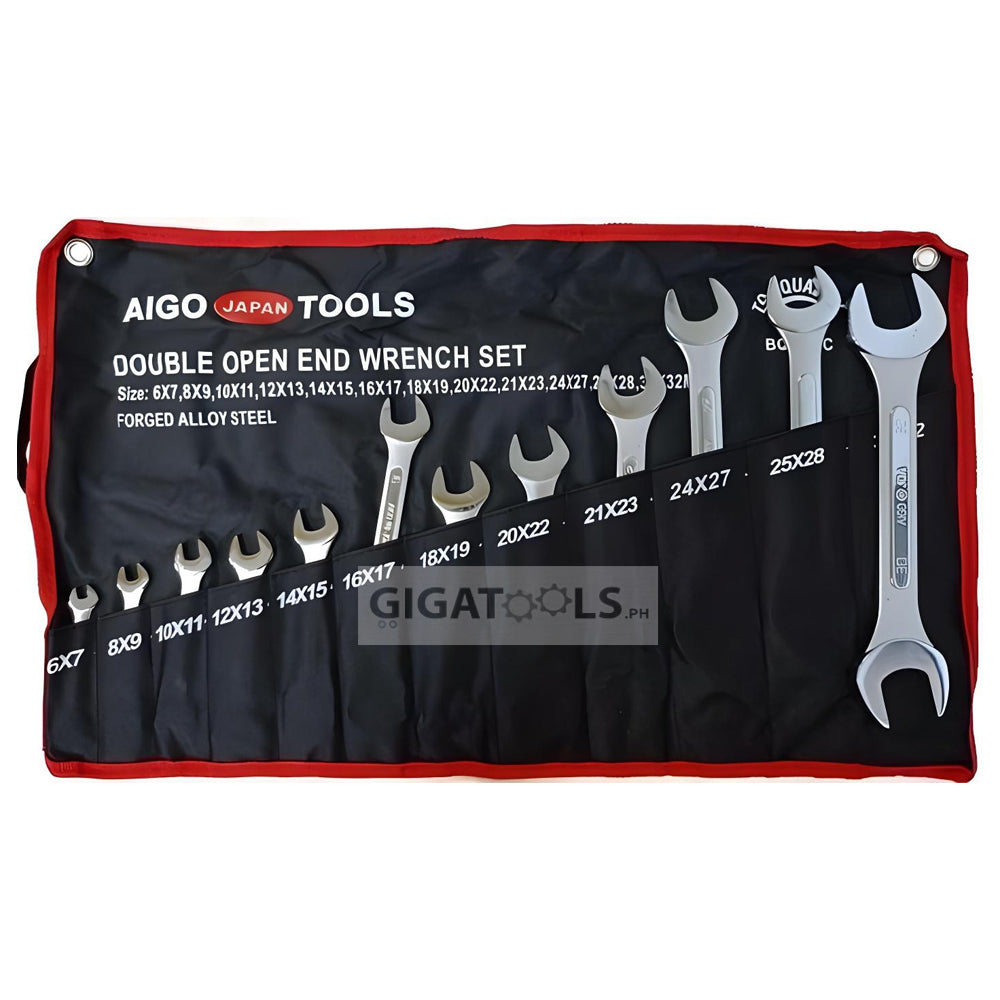 Aigo Open Wrench Set (Made in Japan) – GIGATOOLS Industrial Center