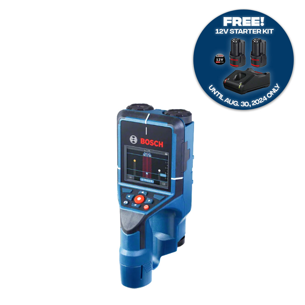 *LIMITED TIME OFFER: FREE 12V STARTER KIT SET* Bosch D-Tect 200 C Prof ...
