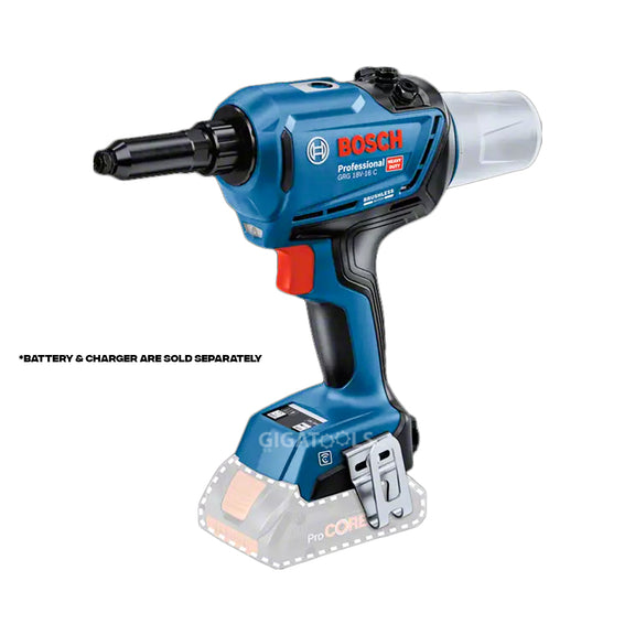Bosch GRG 18V-16 C Professional Brushless Cordless Riveter Gun 18V ( B ...