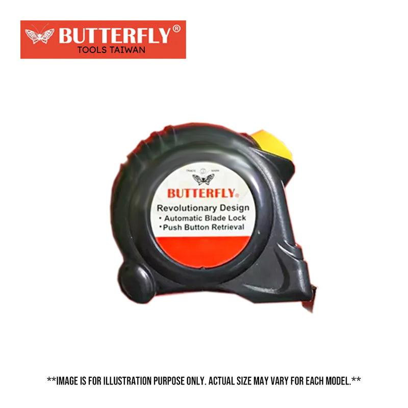 Tape Measure – Tagged "Butterfly" – GIGATOOLS Industrial Center