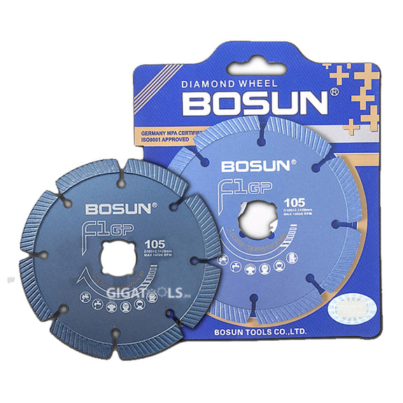 Bosun 4″ (105mm) F1GP General Purpose Diamond Cutting Wheel – GIGATOOLS ...