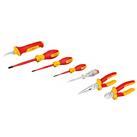 Bosch Professional 7pcs VDE Mixed Hand Tools Set ( 1600A02NG3 ...