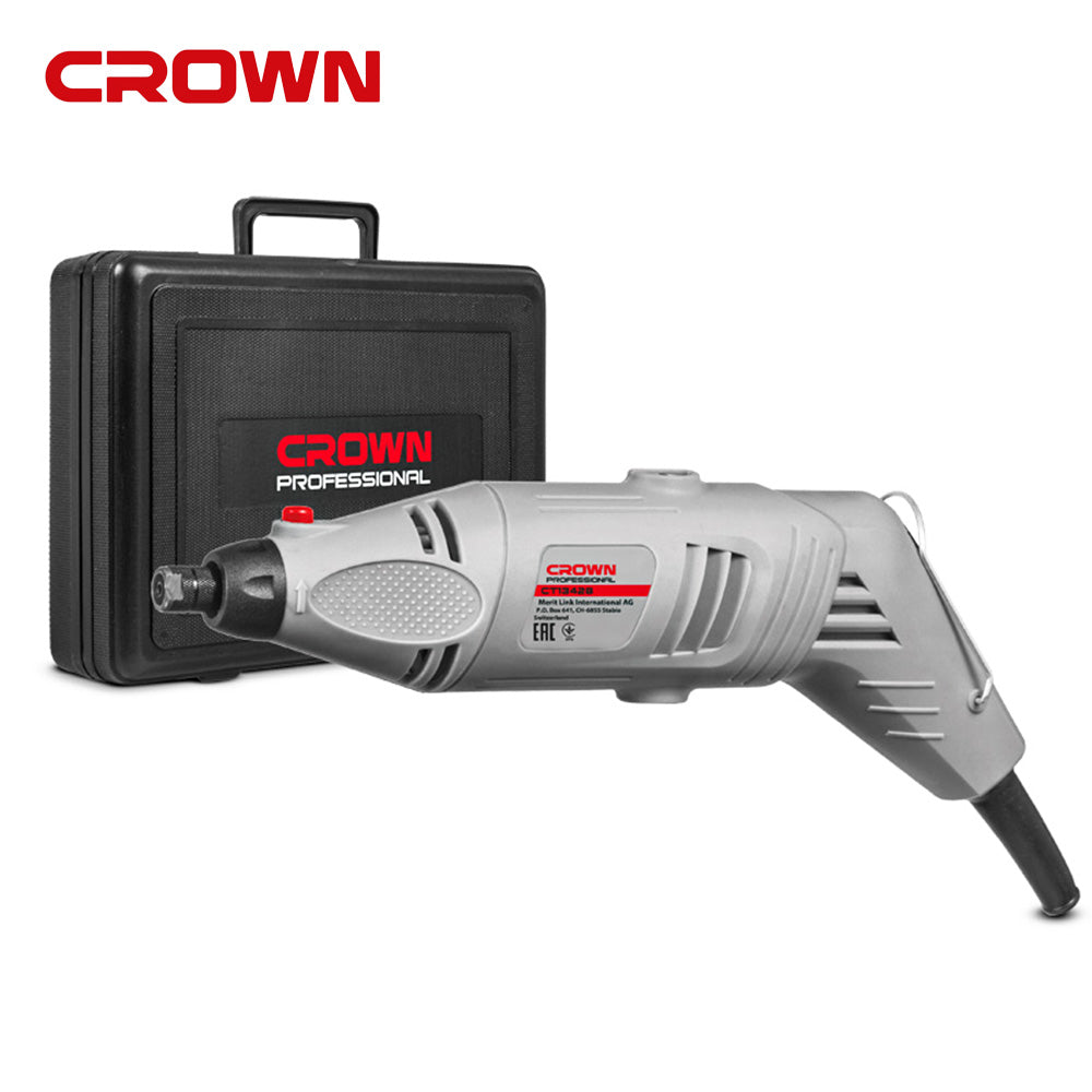 Crown CT13428 Rotary Tool Kit Set ( 150W ) – GIGATOOLS Industrial Center
