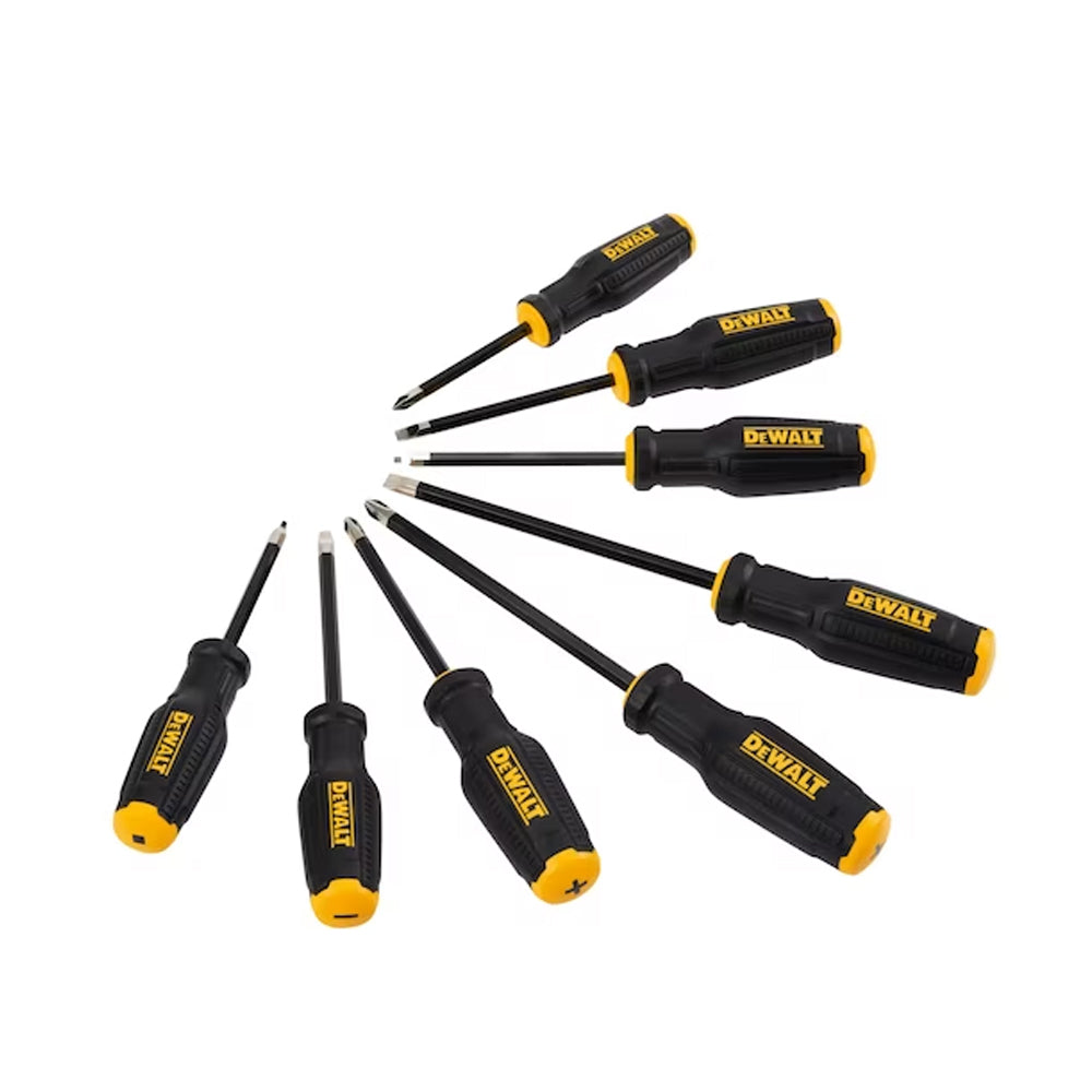 DeWalt 8pcs. TOUGHSERIES™ MAX FIT Screwdriver Set ( DWHT65102 ...