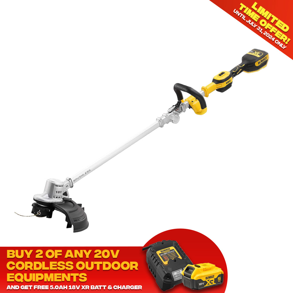 DeWalt DCMST561N Cordless Brushless String Trimmer 20V String Trimmer ...