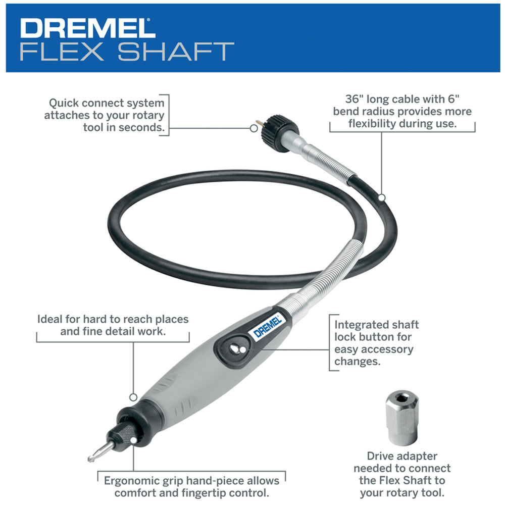 Dremel Flex Shaft Attachment ( 225 ) – GIGATOOLS Industrial Center