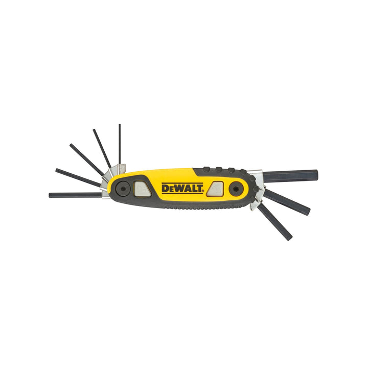 DeWalt Folding Locking Hex Keys, Metric (DWHT0-70263) – GIGATOOLS ...
