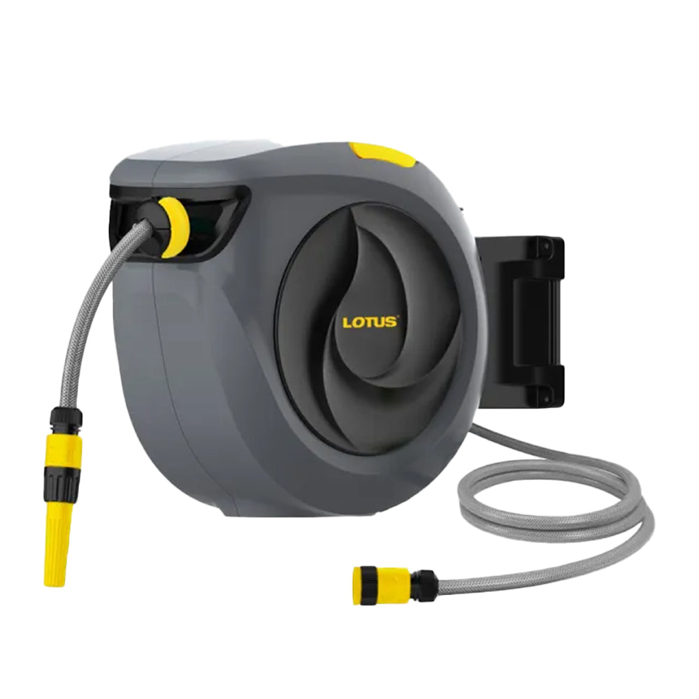 Lotus 20-Meters Automatic 1/2" Garden Hose Reel ( LTGT900HRX ...