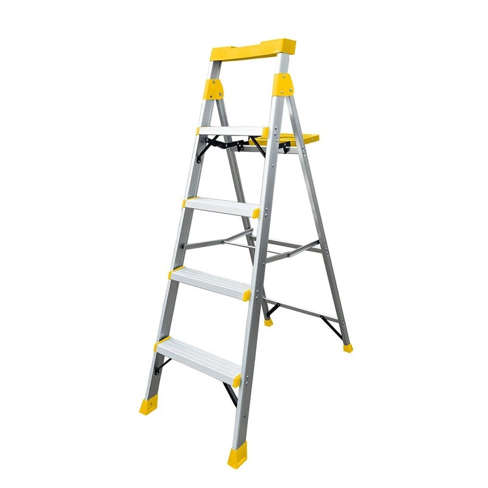 Lotus Aluminum Step Ladder – GIGATOOLS Industrial Center