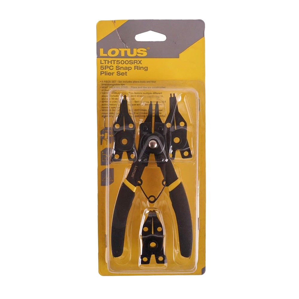 Lotus 5pcs. Snap Ring Plier Set ( LTHT500SRX ) – GIGATOOLS Industrial ...
