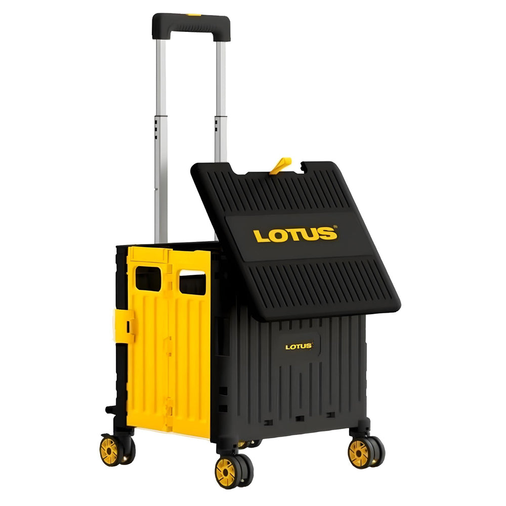 Lotus 45L Collapsible Trolley Push Cart Basket (LTHT45TCX) – GIGATOOLS ...