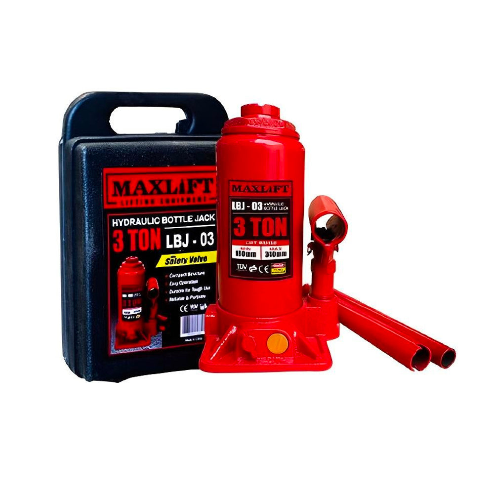 MaxLift Hydraulic Bottle Jack – GIGATOOLS Industrial Center