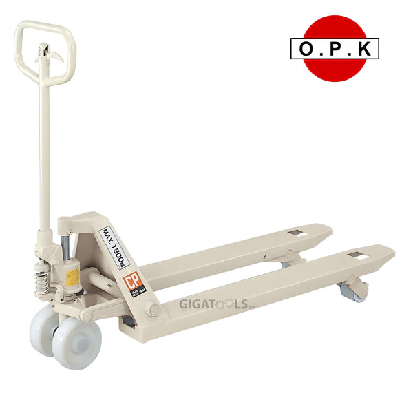 OPK CPF-15S-107 Cold-Storage Hand Pallet Truck – 1,500 kg (Made in Jap ...