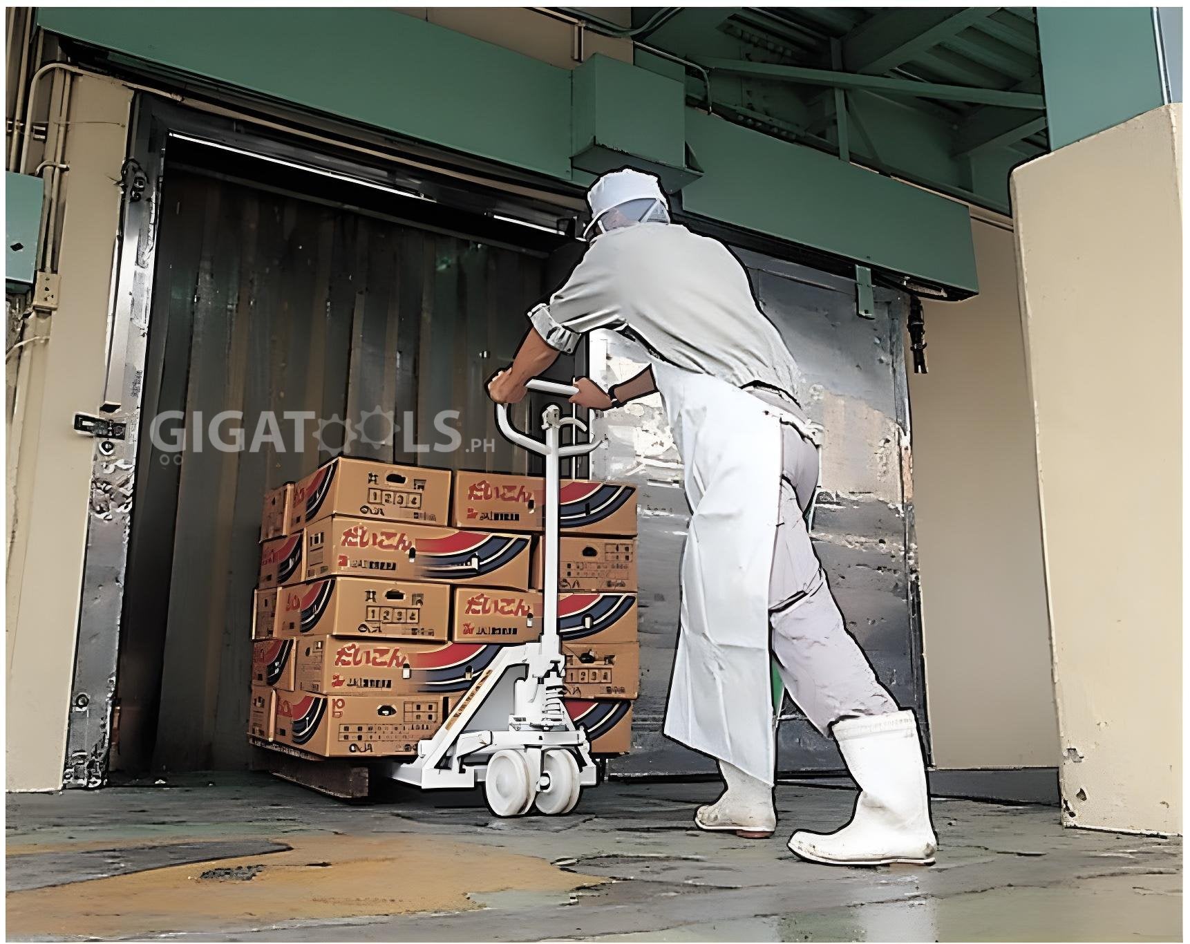 OPK CPF-15S-107 Cold-Storage Hand Pallet Truck – 1,500 kg (Made in Jap ...