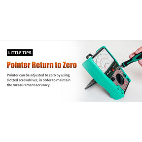 Pro'sKit Analog Multimeter / Multi Tester – GIGATOOLS Industrial Center