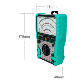 Pro'sKit Analog Multimeter / Multi Tester – GIGATOOLS Industrial Center