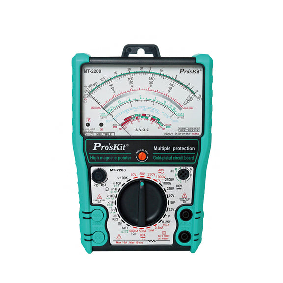 Pro'sKit Analog Multimeter / Multi Tester – GIGATOOLS Industrial Center