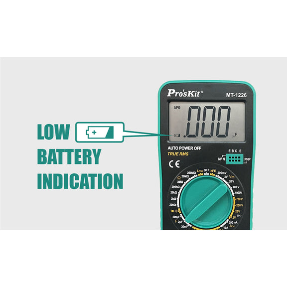 Pro'sKit Digital Multi Meter – GIGATOOLS Industrial Center