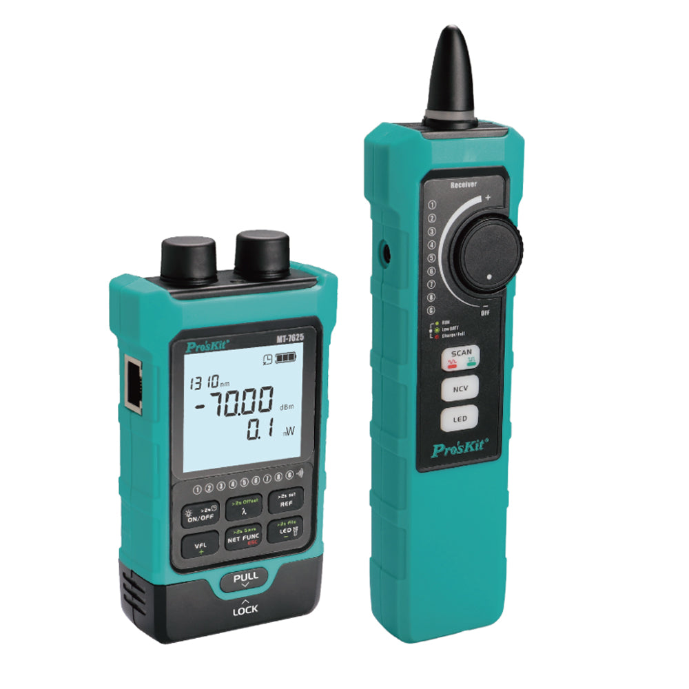 Pro'sKit Optical Power Meter and Tone Probe Kit – GIGATOOLS Industrial ...