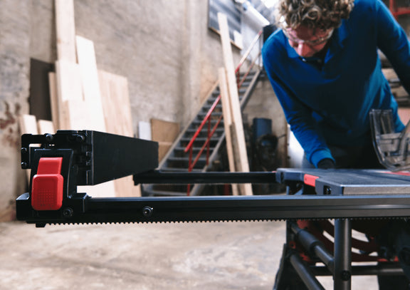 Skil 1340 AA Professional Table Saw Machine 10" 254mm 2000W, Rack and ...