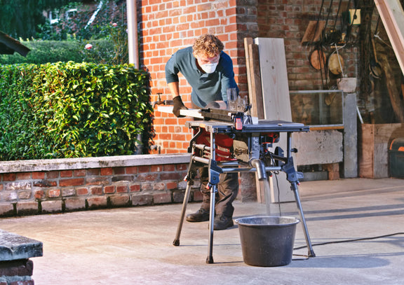 Skil 1340 AA Professional Table Saw Machine 10" 254mm 2000W, Rack and ...