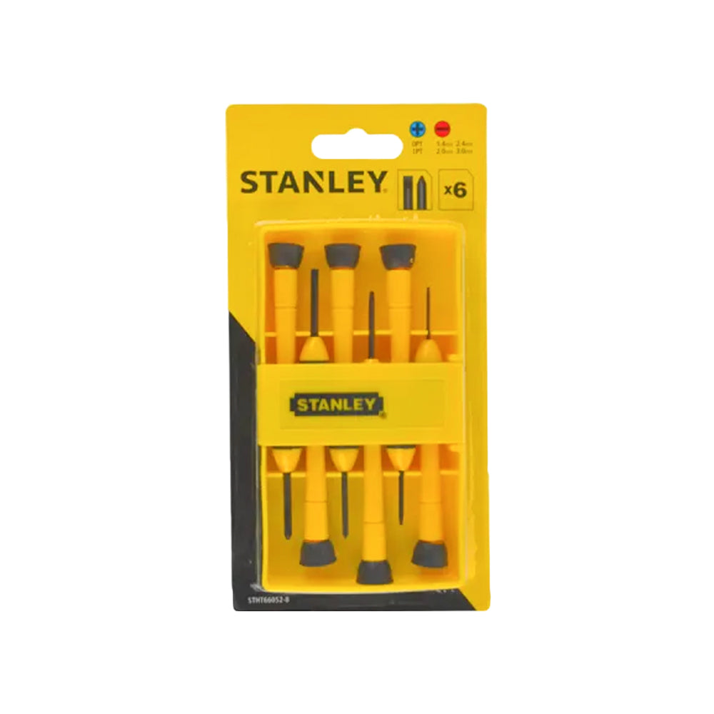 Stanley 6pcs. Precision Bi-Mat Screwdriver Set (66052-8) – GIGATOOLS ...