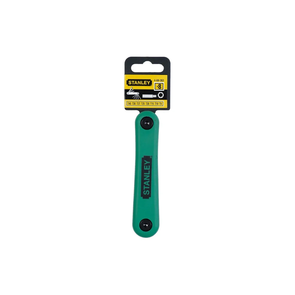 Stanley 8pcs. Torx Folding Type Hex Key Set ( 69-263 ) – GIGATOOLS ...