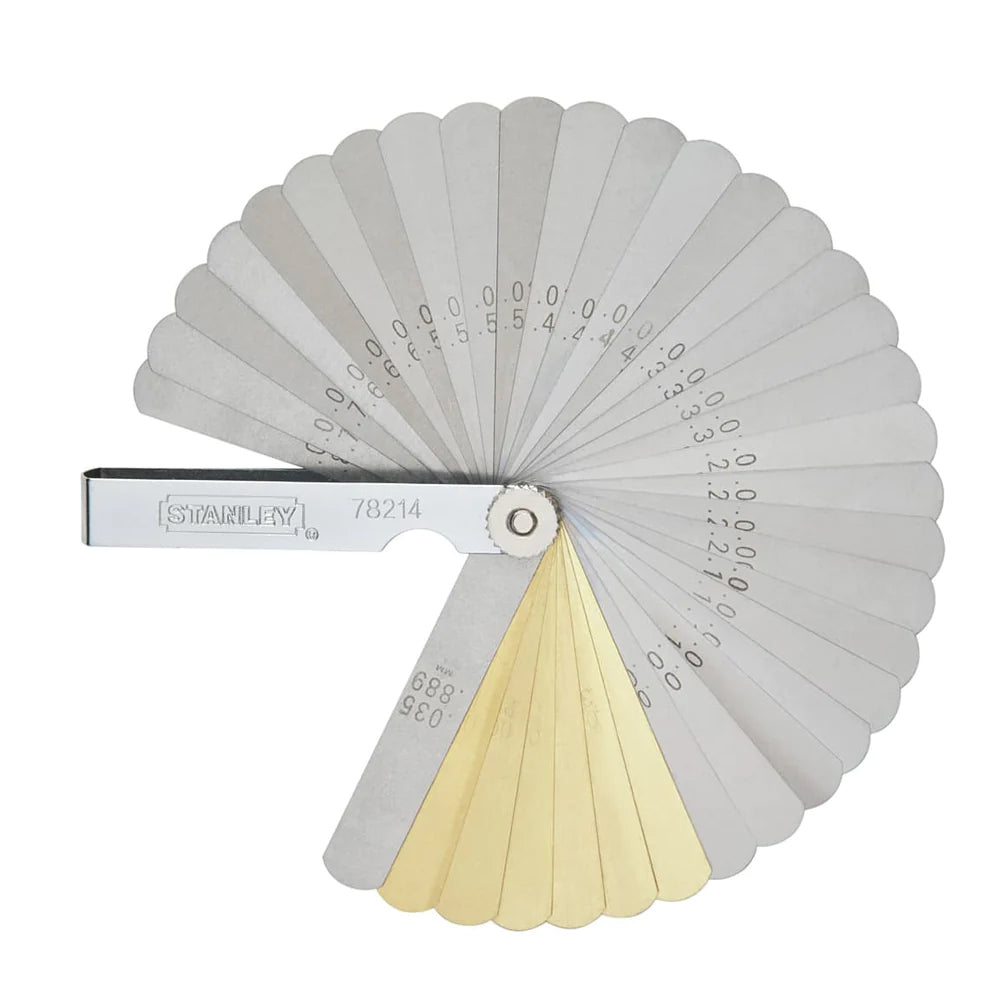 Stanley Combination Feeler Gauge (36 Blades) (78214-8 ) – GIGATOOLS ...