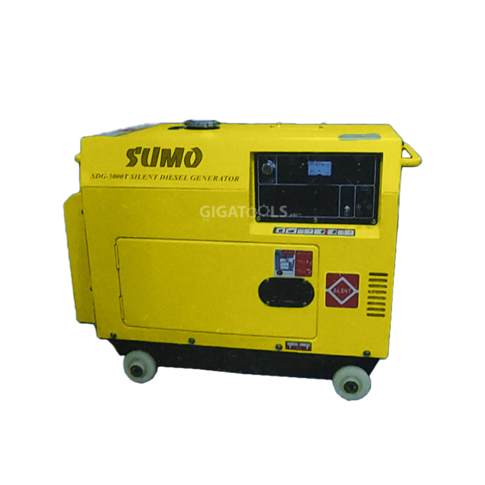 Sumo Diesel Generator ( 5.5 kVA ) ( SDG-5000T ) – GIGATOOLS Industrial ...