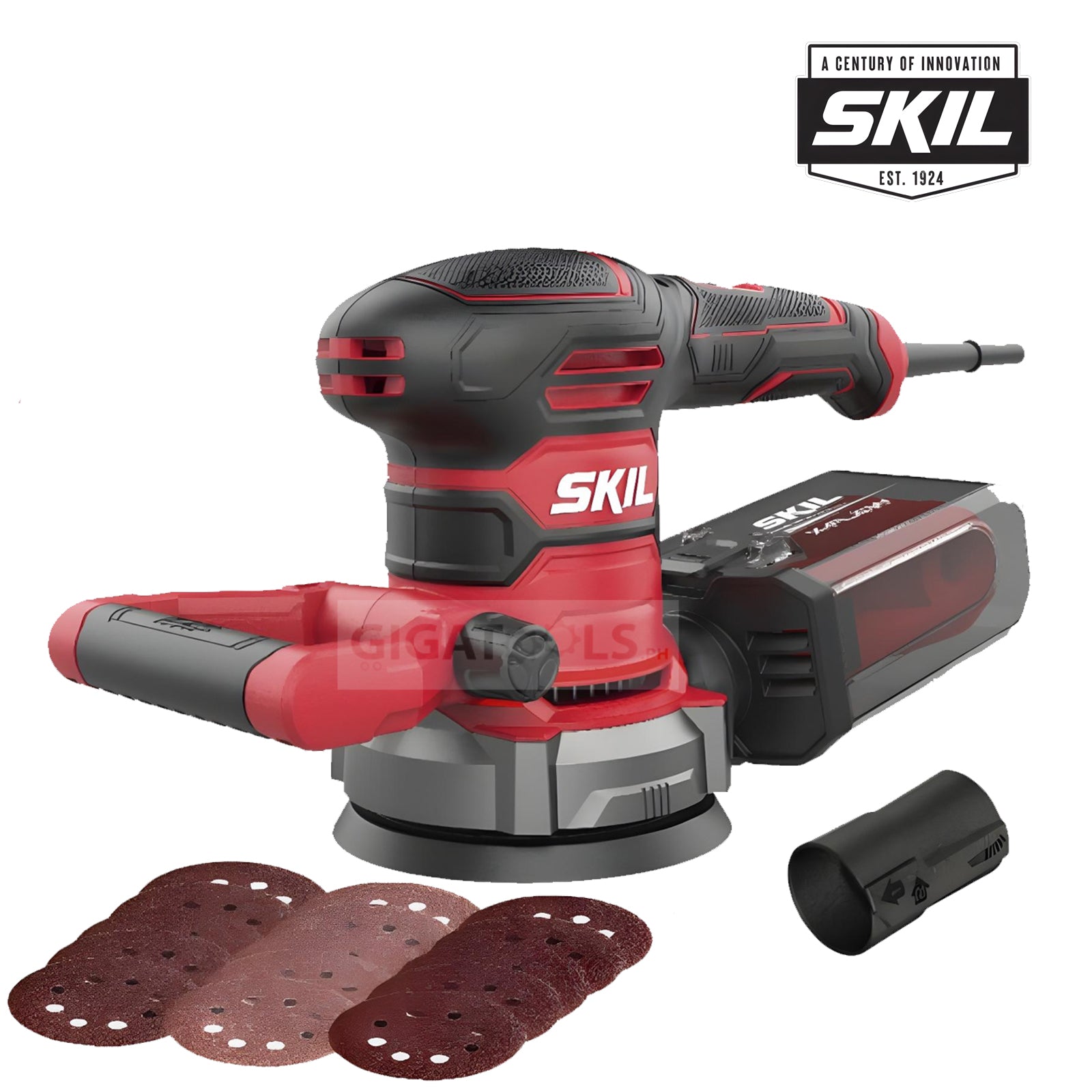 Skil Professional Random Sander 125mm (400W), Variable Speed Orbit ...
