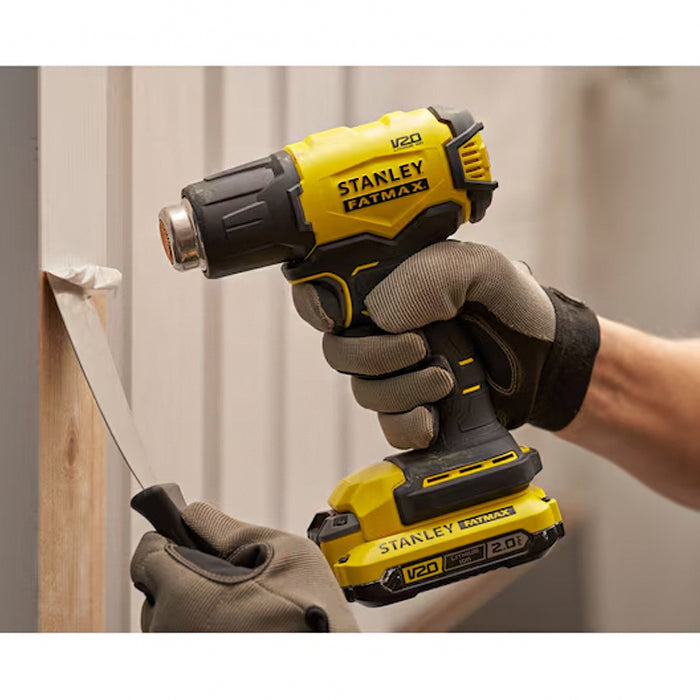 Stanley SCX530 FATMAX Cordless Heat Gun 20Vmax 510°C (Bare Tool Only ...