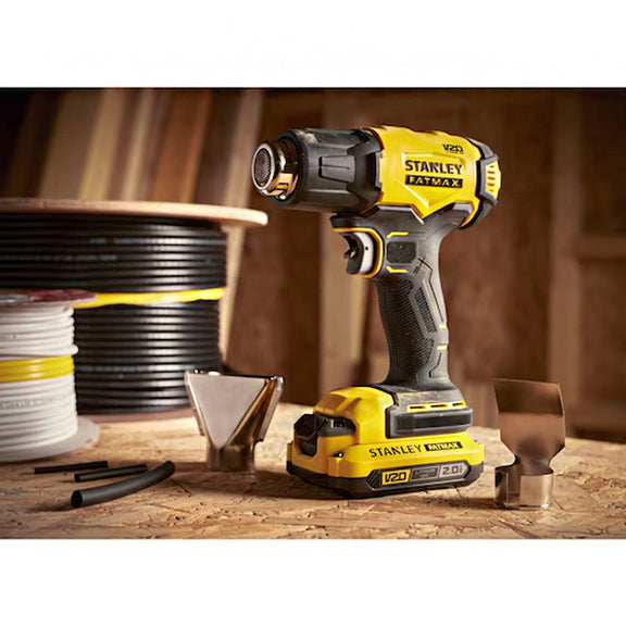 Stanley SCX530 FATMAX Cordless Heat Gun 20Vmax 510°C (Bare Tool Only ...