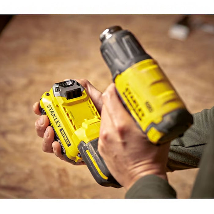 Stanley SCX530 FATMAX Cordless Heat Gun 20Vmax 510°C (Bare Tool Only ...