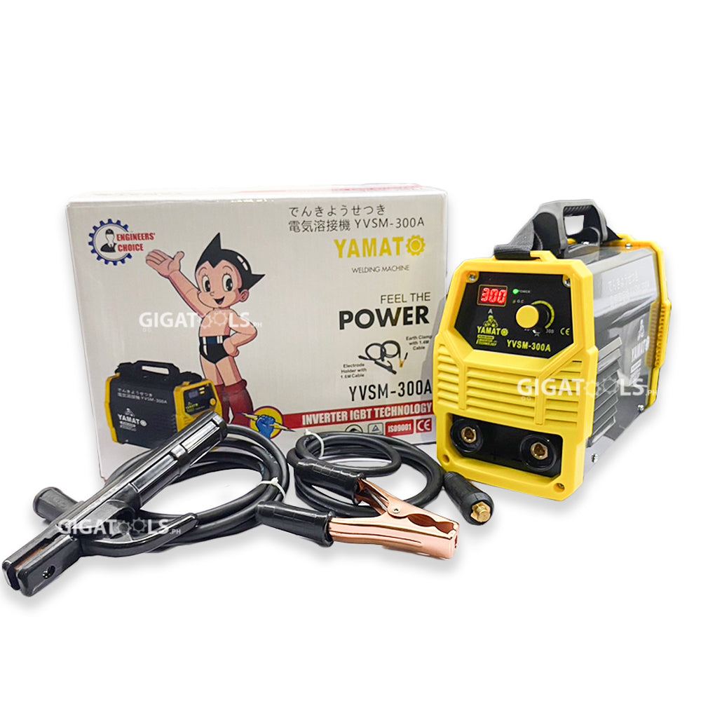 Yamato YVSM 300A Digital Inverter IGBT Welding Machine – GIGATOOLS Industrial Center