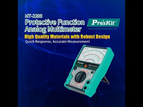 Pro'sKit Analog Multimeter / Multi Tester – GIGATOOLS Industrial Center