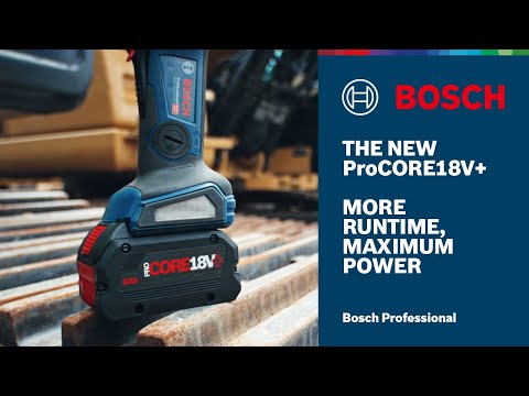 Bosch Professional ProCORE18V+ Plus 8.0Ah Li-Ion 18V Batteries, Tables – GIGATOOLS Industrial Center